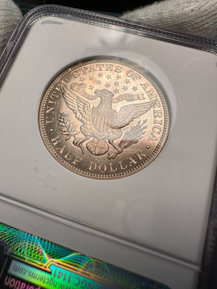 1908 Proof Barber Half Dollar NGC Proof Detail 545 Minted | eBay