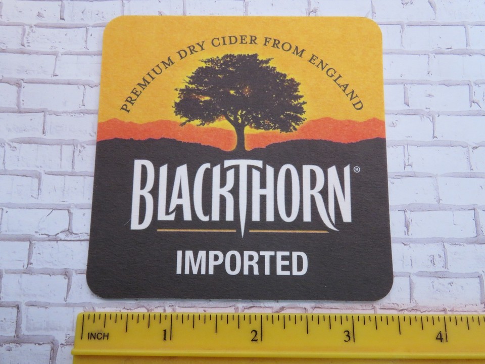 Beer Coaster ~ Magners Shepton Mallet Cider Mill BLACKTHORN Dry Cider ...