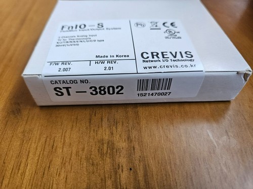 CREVIS ST-3802 FieldBus TC 2ch NEW IN BOX Factory seal FAST SHIPPING ...