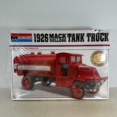 Monogram 85-7539 1/24 1926 Mack Bulldog Tank Truck Plastic Model Kit ...