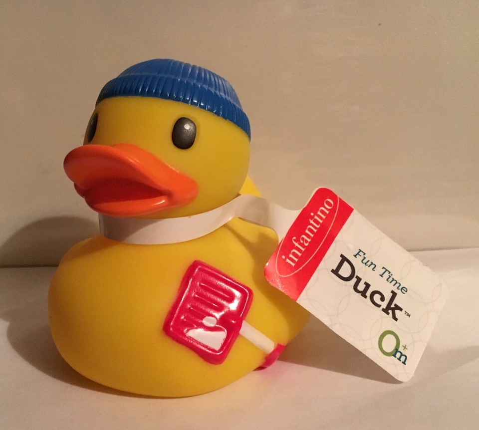 INFANTINO FUN TIME RUBBER DUCKS BRAND NEW COMPLETE WITH TAGS🦆 | eBay