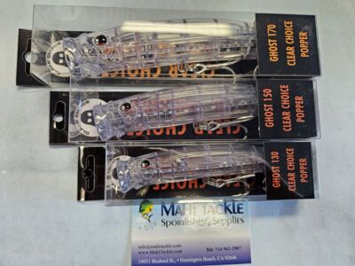 Clear Choice 170, 150 and 130 Clear Feed Poppers | eBay