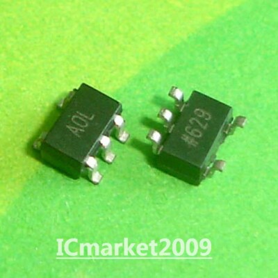 5 PCS AD8628AUJZ SOT23-5 AOL AD8628 Rail-to-Rail Output Precision ...