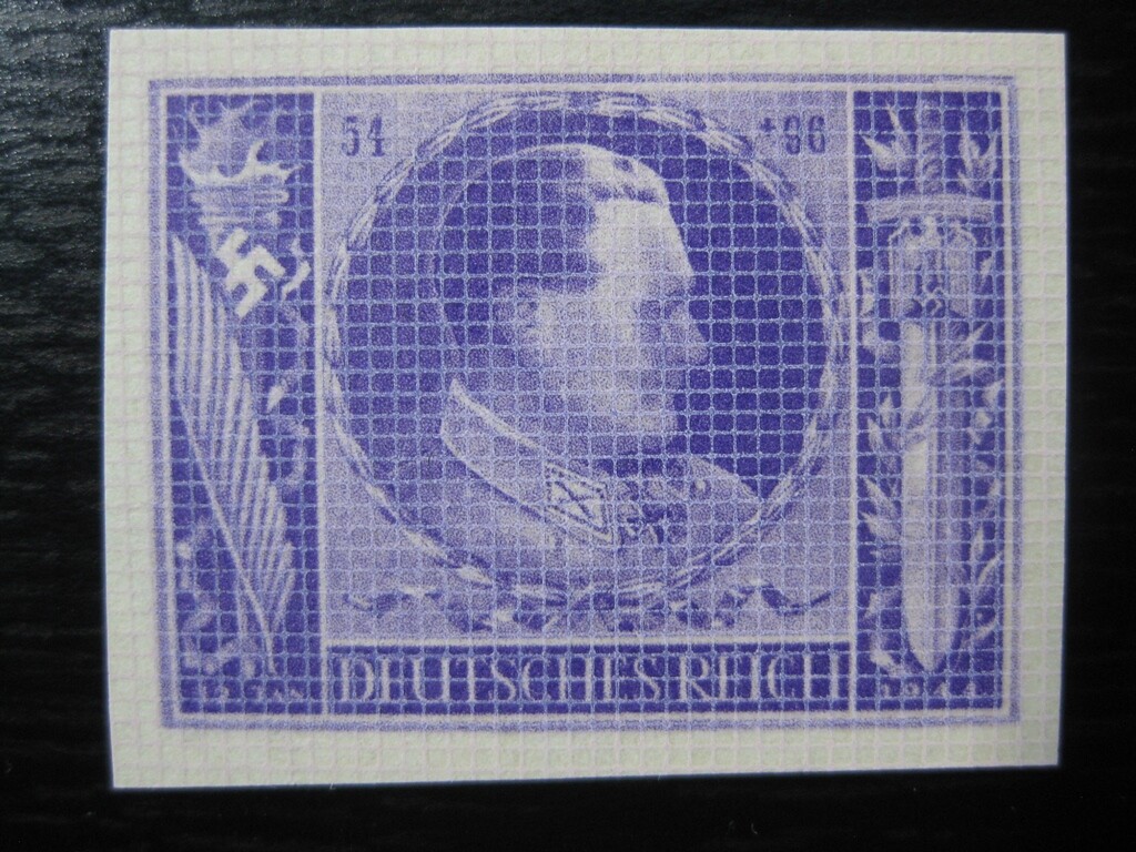 THIRD REICH scarce mint imperf Goering propaganda forgery stamp! | eBay