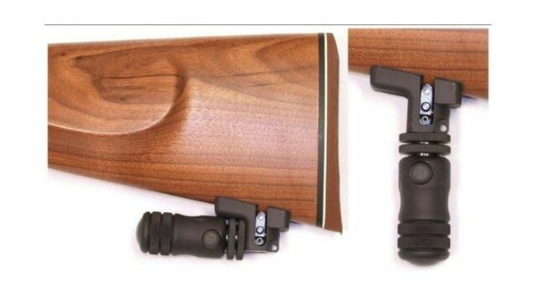 Accu-shot BT01-QK Stud Mount Precision Monopod for Rifle - Black for ...