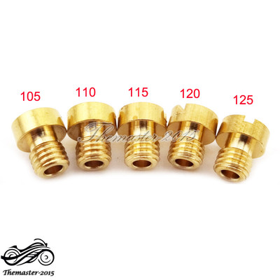 Large Round Carb Main Jets For Mikuni Carburetor #105 110 115 120 125 ...