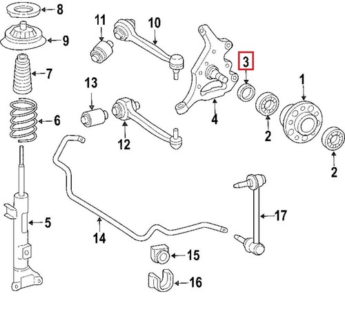 NEW GENUINE MERCEDES MB W203 W209 W220 W170 FRONT DRIVESHAFT ABS PICK ...
