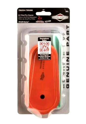 Genuine Briggs & Stratton Air Filter W/ Pre Cleaner 795066/796254 | eBay