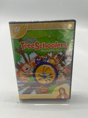 Rachel and the TreeSchoolers DVD and CD Incredible Insects NEW / SEALED ...