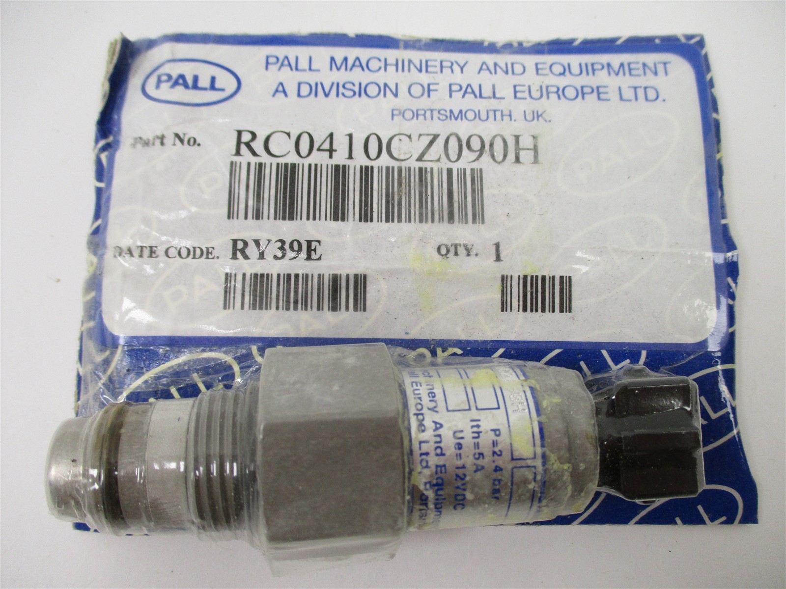 RC0410CZ090H NEW FOR PALL FILTER PRESSURE CLOGGING INDICATOR SWITCH | eBay