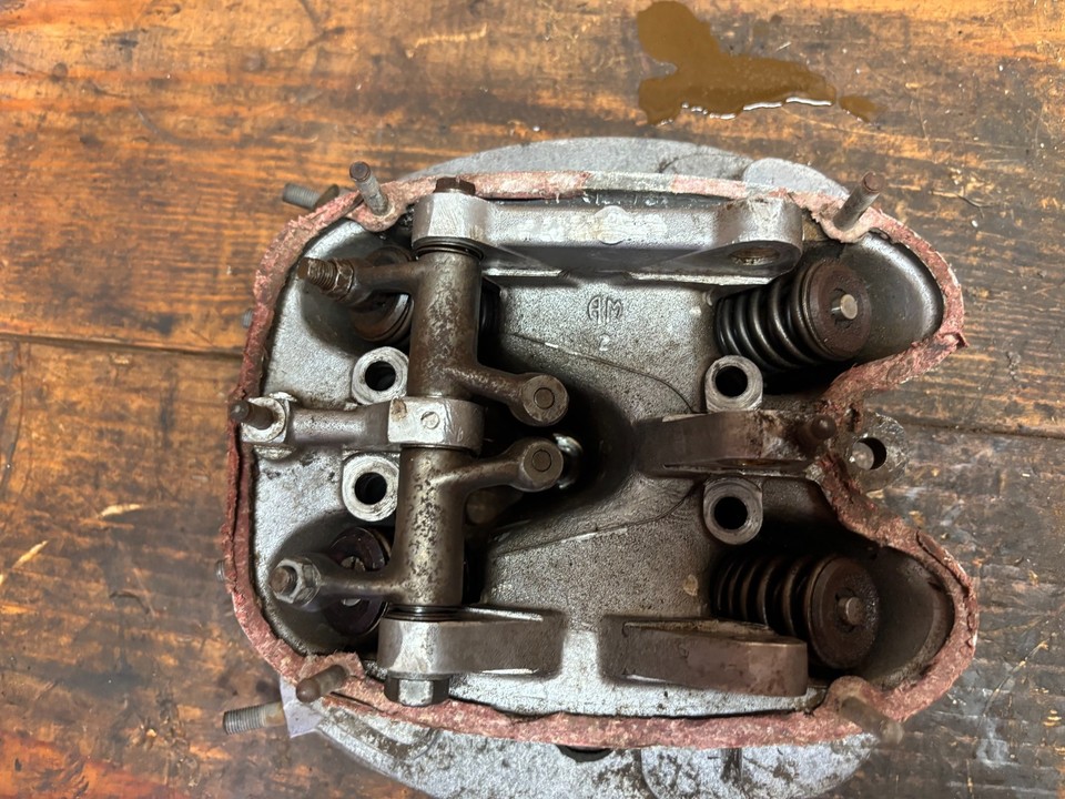 BSA A65 650 Engine Cylinder Head Dual Carb | eBay