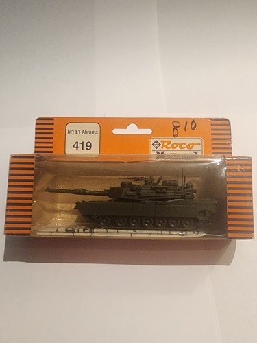 Roco Minitanks 1/87 vintage US M-1 E1 Abrams Tank | eBay