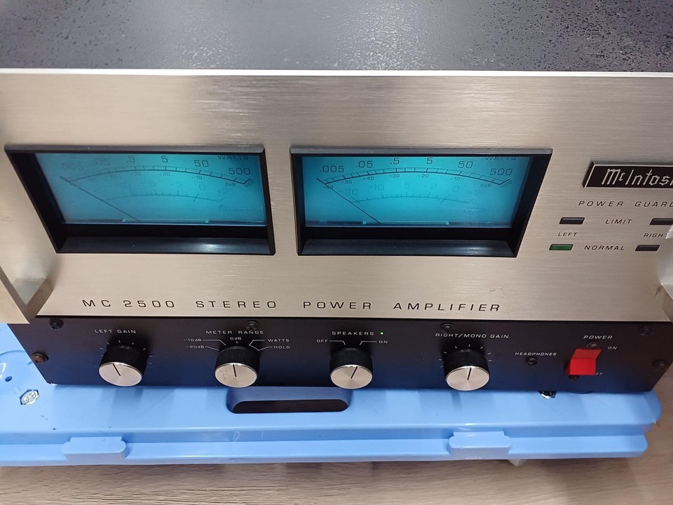 McIntosh MC2500 Stereo Power Amplifier – 500W per Channel, USA Made | eBay
