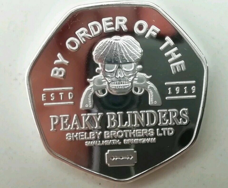 Rare PEAKY BLINDERS THOMAS SHELBY Commemorative Collectors Coin in ...