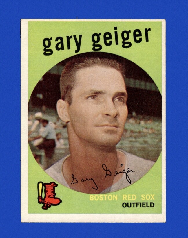 1959 Topps Set-Break #521 Gary Geiger EX-EXMINT *GMCARDS* | eBay