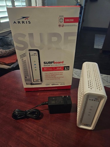 ARRIS SURFboard SB8200 DOCSIS 3.1 10 Gbps Cable Modem | eBay