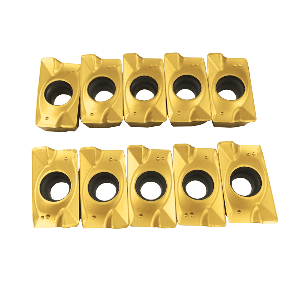 30PCS APMT1604PDER-DP Carbide Milling Inserts For 90deg End Mill Holder ...