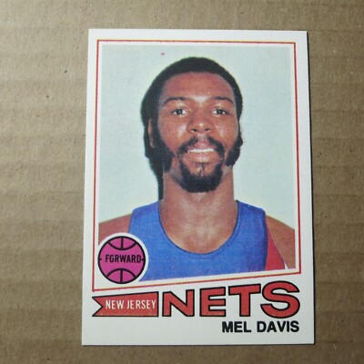 Mel Davis 1977-78 Topps #38 New Jersey Nets St. John's U NMMT | eBay