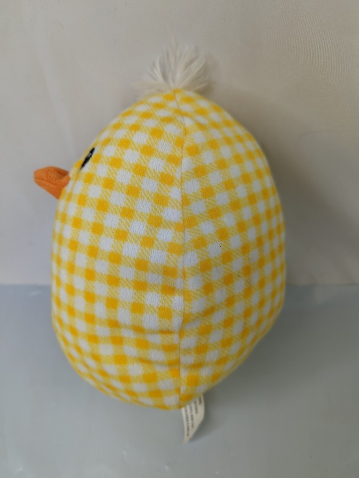 Goffa Yellow Checkered Chick Duck Plush 7 Inch Stuffed Animal Toy | eBay