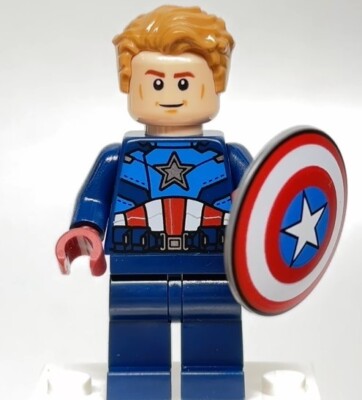 LEGO Marvel Captain America Minifigure with Shield Advent 76267 ...