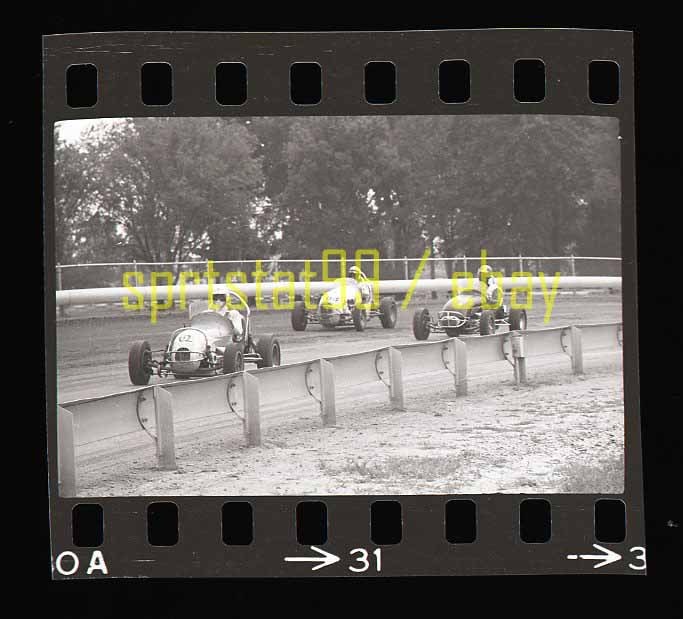 Mel Kenyon #61 - Dirt Track Midget Cars c1967 - Vintage 35mm Race ...