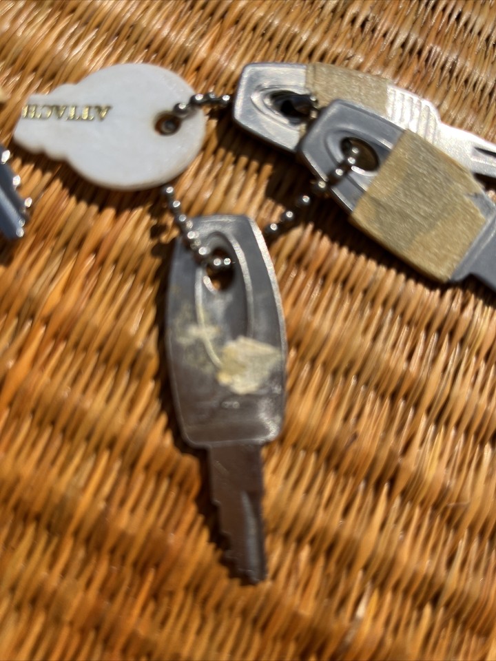 2 sets vintage Sears luggage keys | eBay