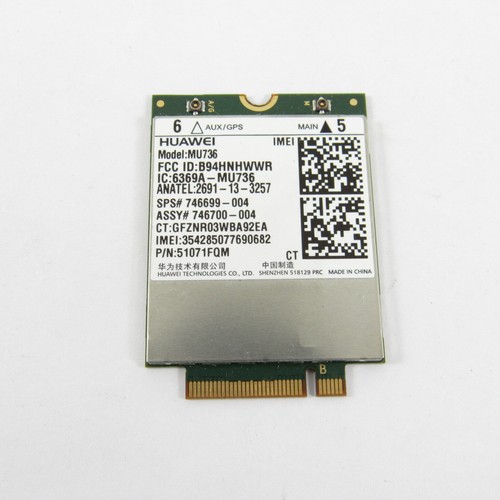 HP ELITEBOOK 820 G3 LAPTOP WWAN MODULE 746699-004 MU736 | eBay