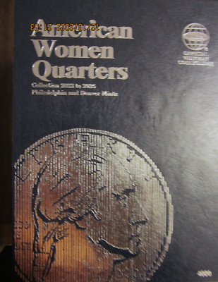 #4986 Whitman FOLDER FOR Quarters American Women 2022-2025 P&D | eBay