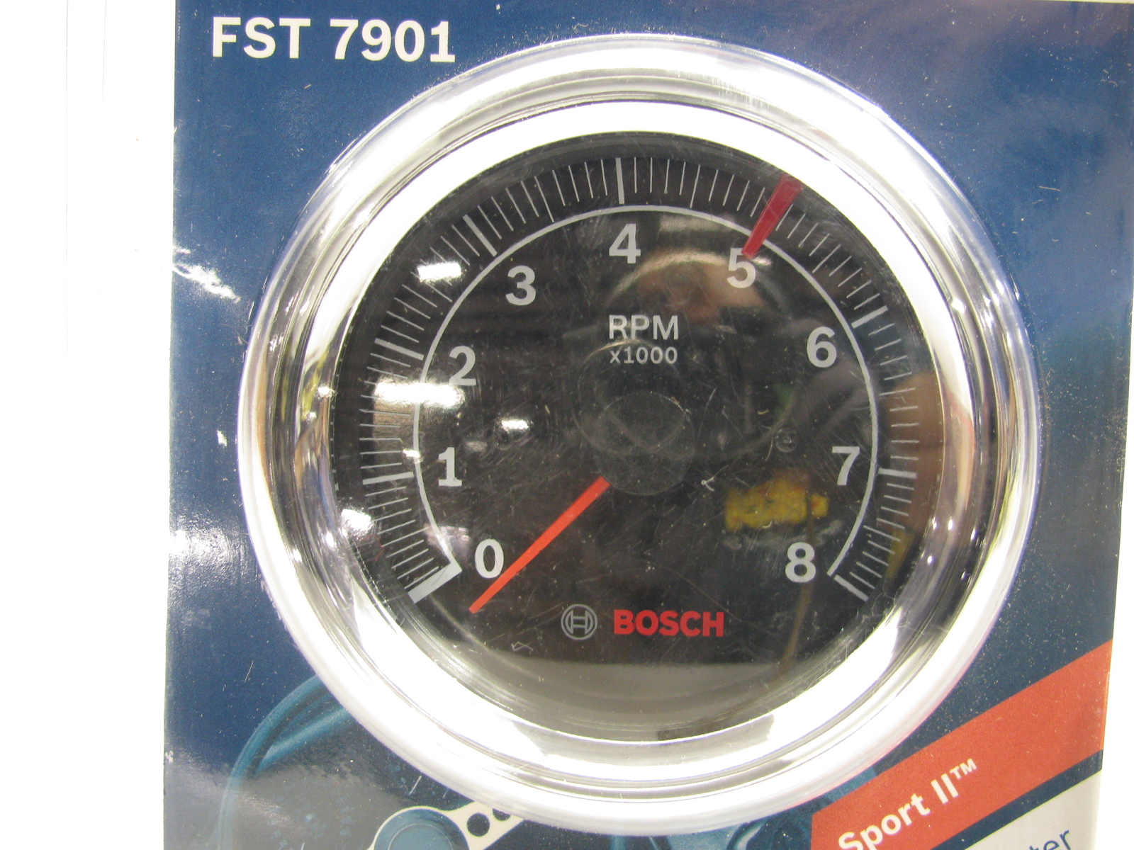 Bosch FST7901 Sport II 3-3/8" Tachometer Black 8000 RPM for sale online ...