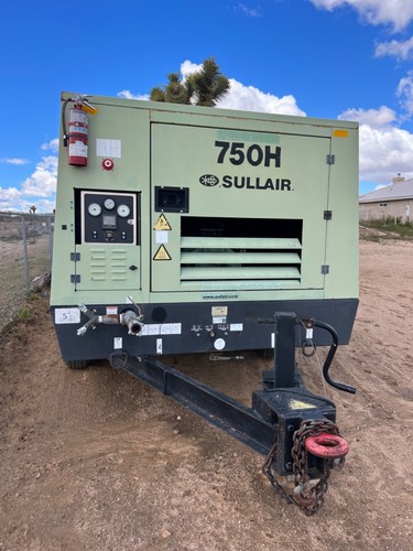 2013 Sullair 750H Air Compressor 750 CFM 150 PSI rated pressure ...