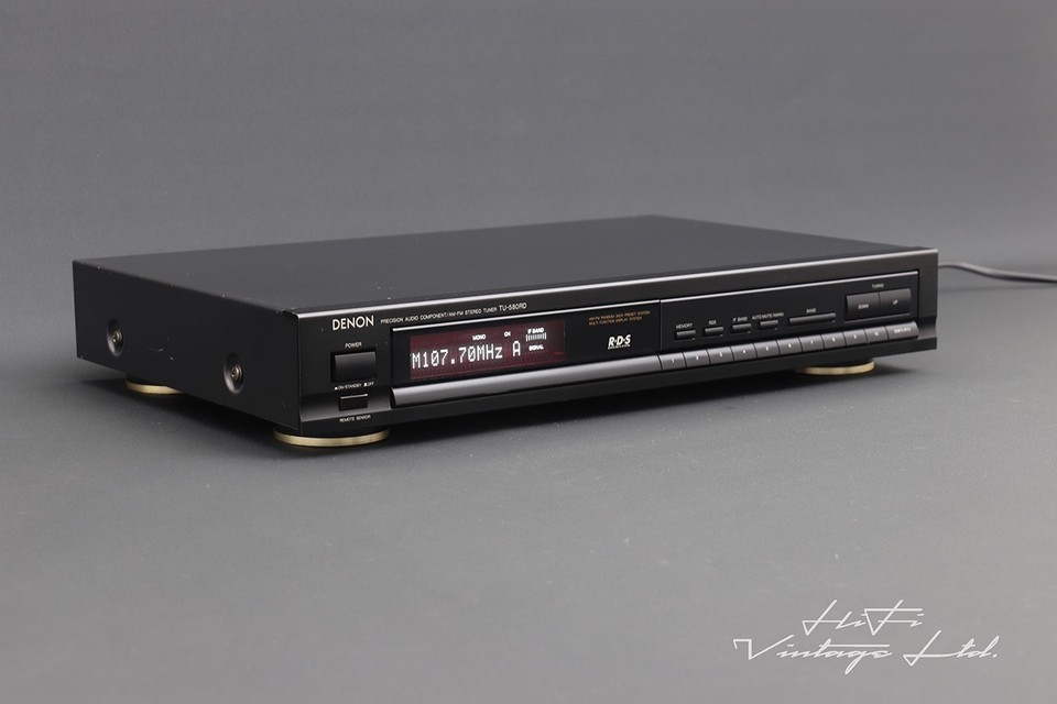 Denon TU-590RD AM/FM Stereo Tuner Precision Audio Component ©HiFi ...