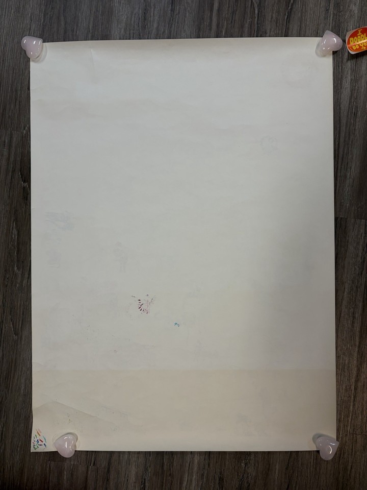 Doodle Art 1973 Poster - Mythology 30” X 40” W/ Tube & Sticker ...