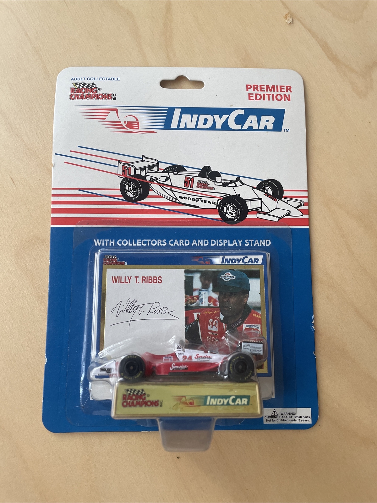Willy T. Ribbs 1993 Indy 500 Diecast Indy Car 1:63 Racing Champions | eBay
