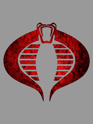 21-01 Gi Joe Retaliation Cobra Commander logo Vinyl Window decal ...