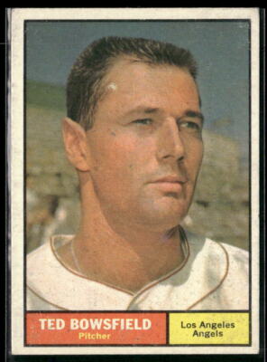 1961 Topps Ted Bowsfield Los Angeles Angels #216 | eBay