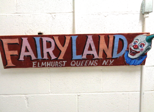 FAIRYLAND amusement park Elmhurst Queens NY vintage LOOK sign 1966 1971 ...