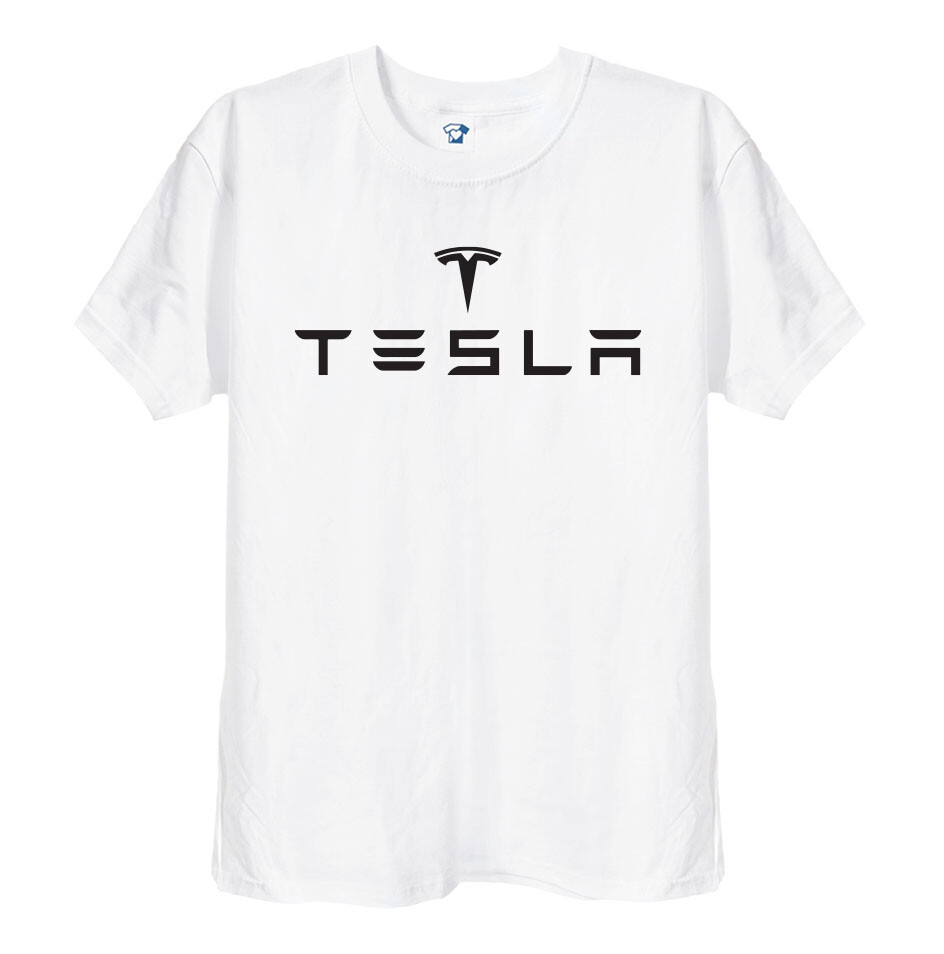 Tesla T-Shirt, Cool Cotton Model S Logo Tee, Space X Elon Musk Fan ...