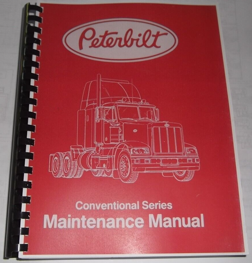 PETERBILT 80's MODEL 355 357 375 377 379 MAINTENANCE SHOP REPAIR ...