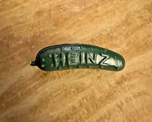 Vintage Heinz Green Pickle Pin 1 3/16 Inches Long 💗 | eBay