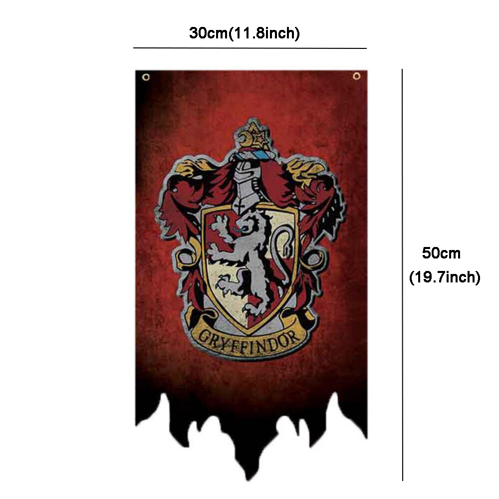 Harry Potter Gryffindor Flag Harry Potter Hogwarts Crest Banner All