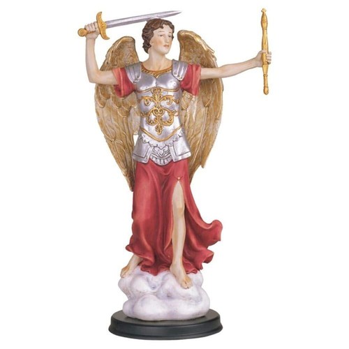 12" h Statue Saint The Strongest Angel Holy Figurine Religious ...