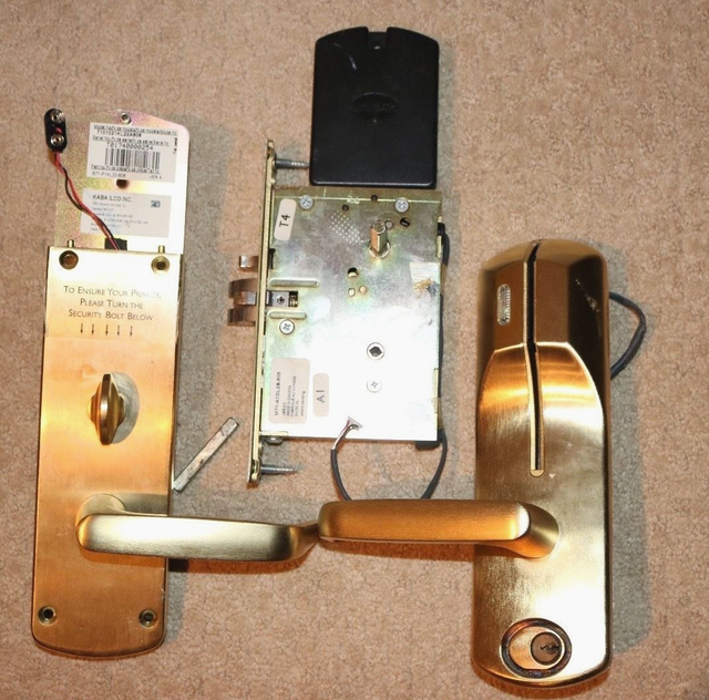 Kaba ILCO 710 Hotel Lock Brass | eBay