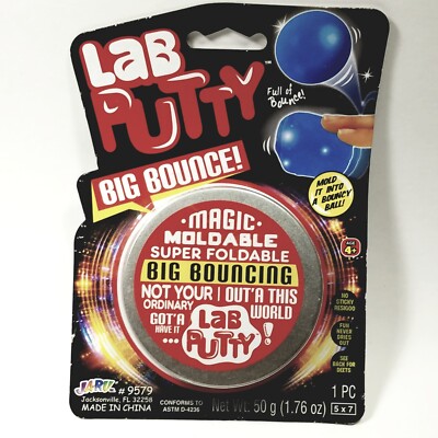 Lab Putty Big Bounce Moldable Bouncing Putty In Metal Tin | eBay