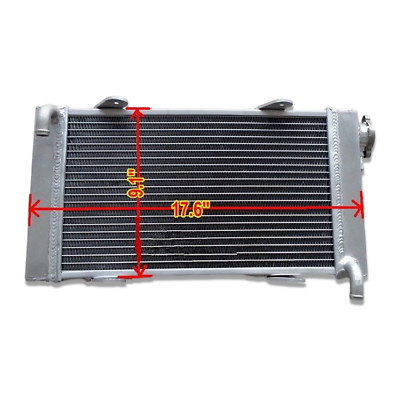 50mm Aluminum Radiator For Go Kart go-kart karting 17 3/4"W x 9 1/2"H x ...