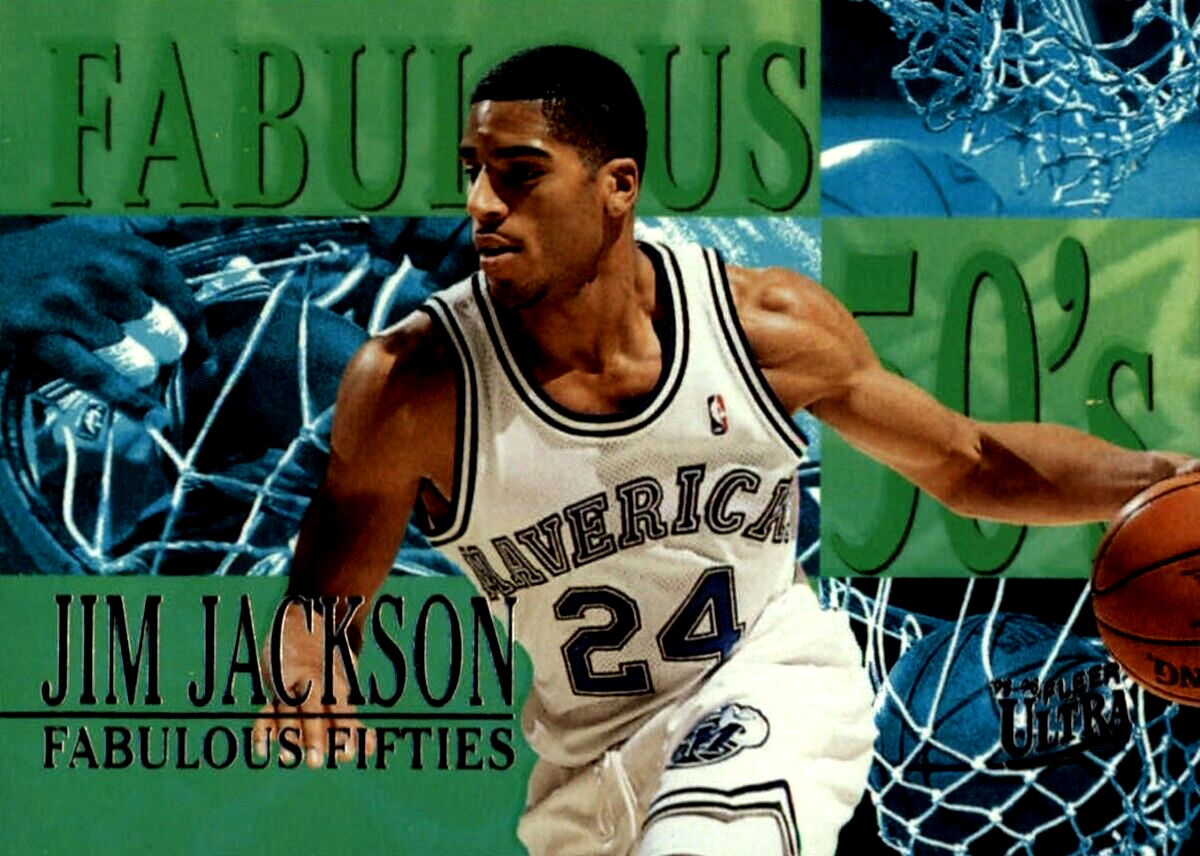 1995-96 Ultra Fabulous Fifties #4 Jim Jackson Dallas Mavericks | eBay