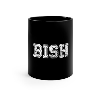 Bish 11oz Black Mug | eBay