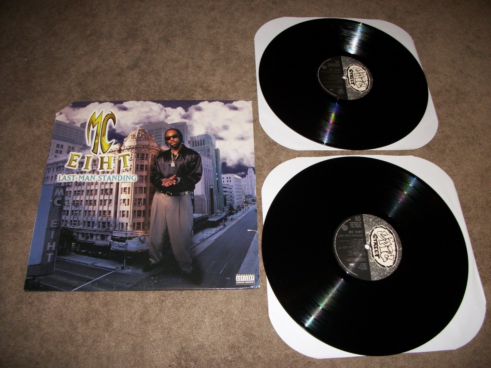 MC Eiht Last Man Standing 2 LP SET - OG 1997 Daz B Real - NM VINYL | eBay