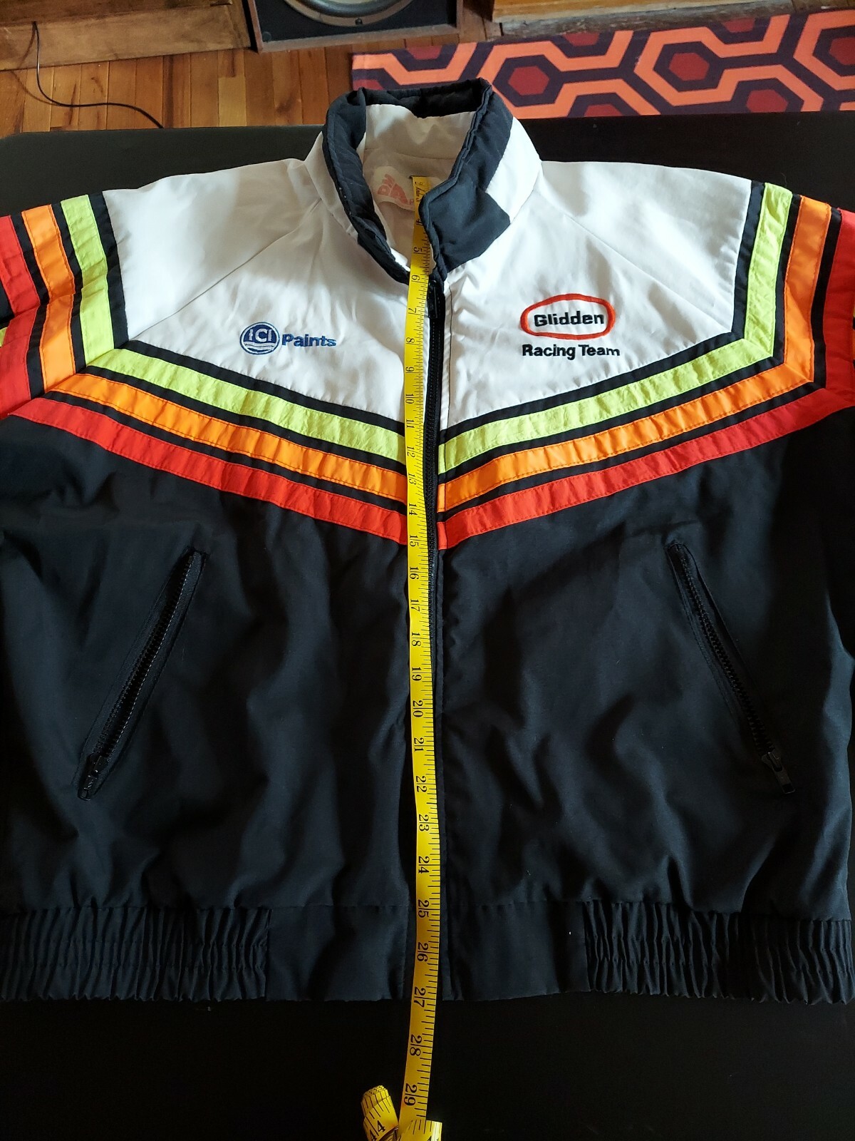Vintage Glidden Racing Jacket Nascar Stock Car 80s 90… - Gem