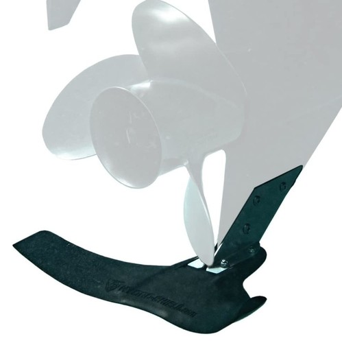 Hydro-shield Hydrofoil Boat Stabilizer - Skeg-mounted Shield for Motors ...