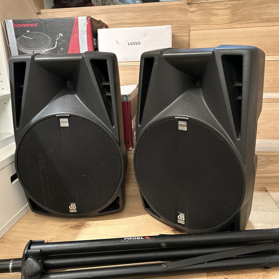 opera 405D - db technologies - active PA Speakers with Proel speaker ...